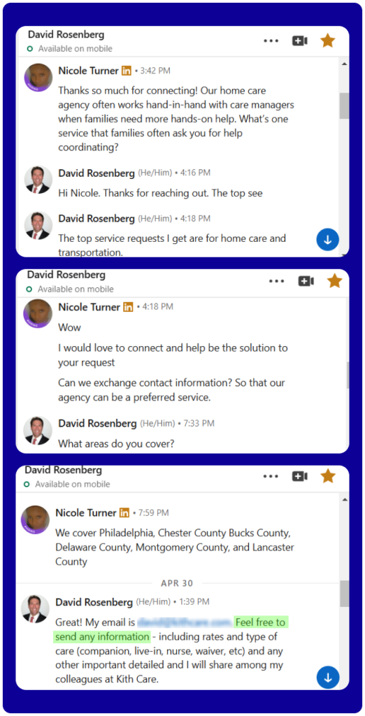 LinkedIn Referrals Wins | Ace Med Assist